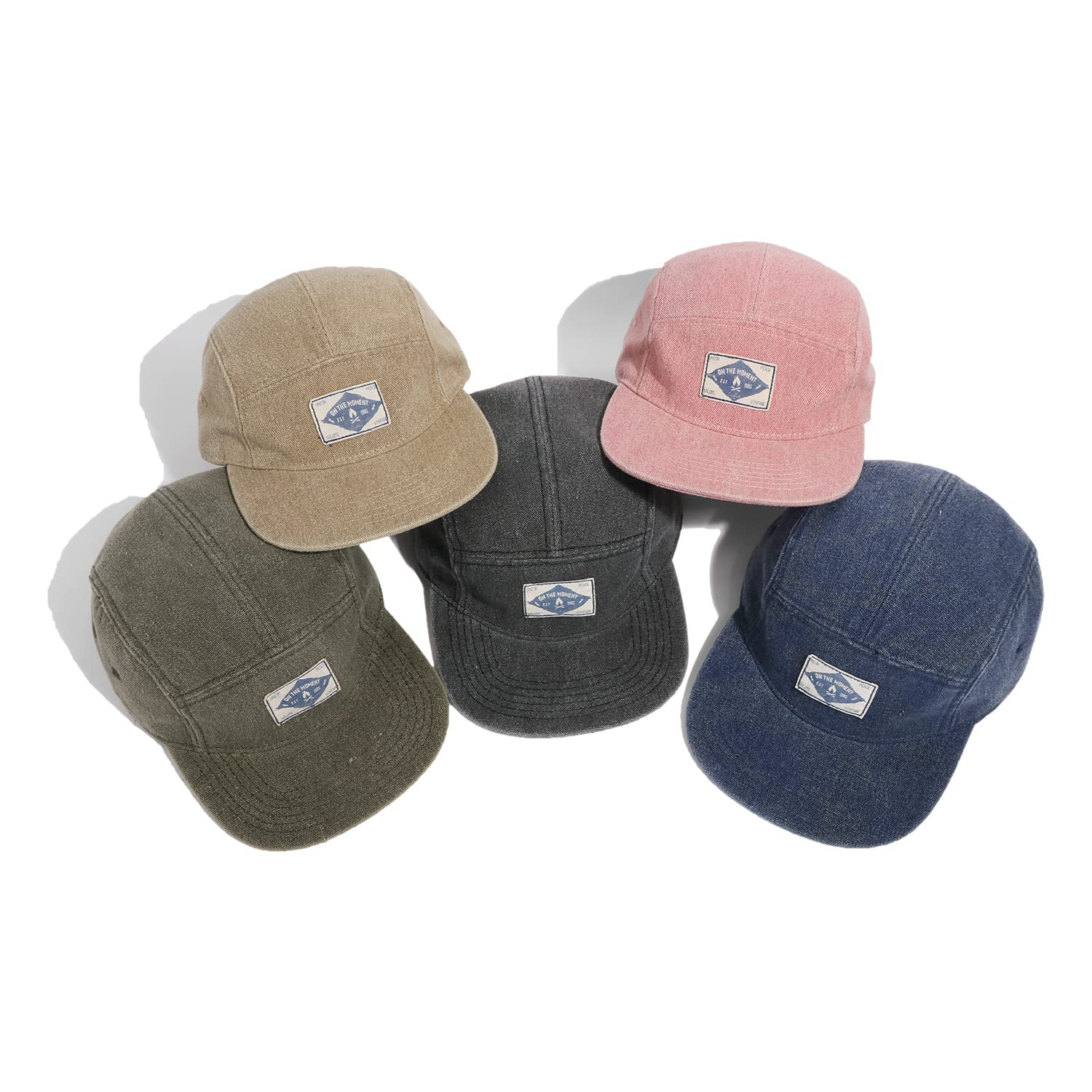 Clakllie Washed Cotton Dad Hat Unstructured Baseball Camper Cap Low Profile Caps Visor Outdoor Sun Hat for Daily