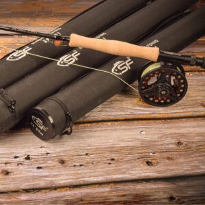 SF Fly Fishing Rod 4 Piece 7 or 8 Weight 9FT Matt Black Fly Rod IM7 Carbon Fiber for Starter Bass Pike Carp