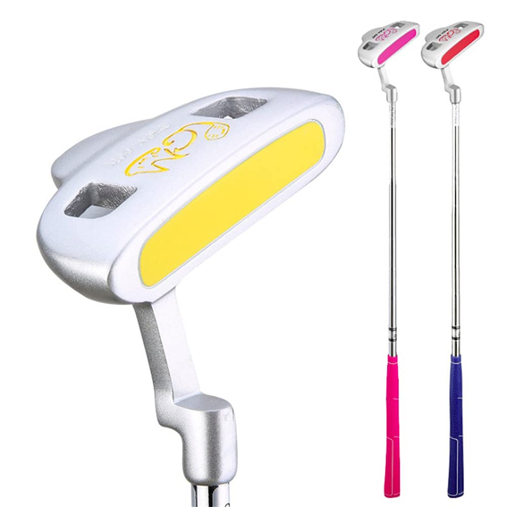 Children's Golf Putter Right Hand Gift Girls Boys Lightweight Golf Clubs Putter Swing 3-12 Kids (Yellow,5-8Y)