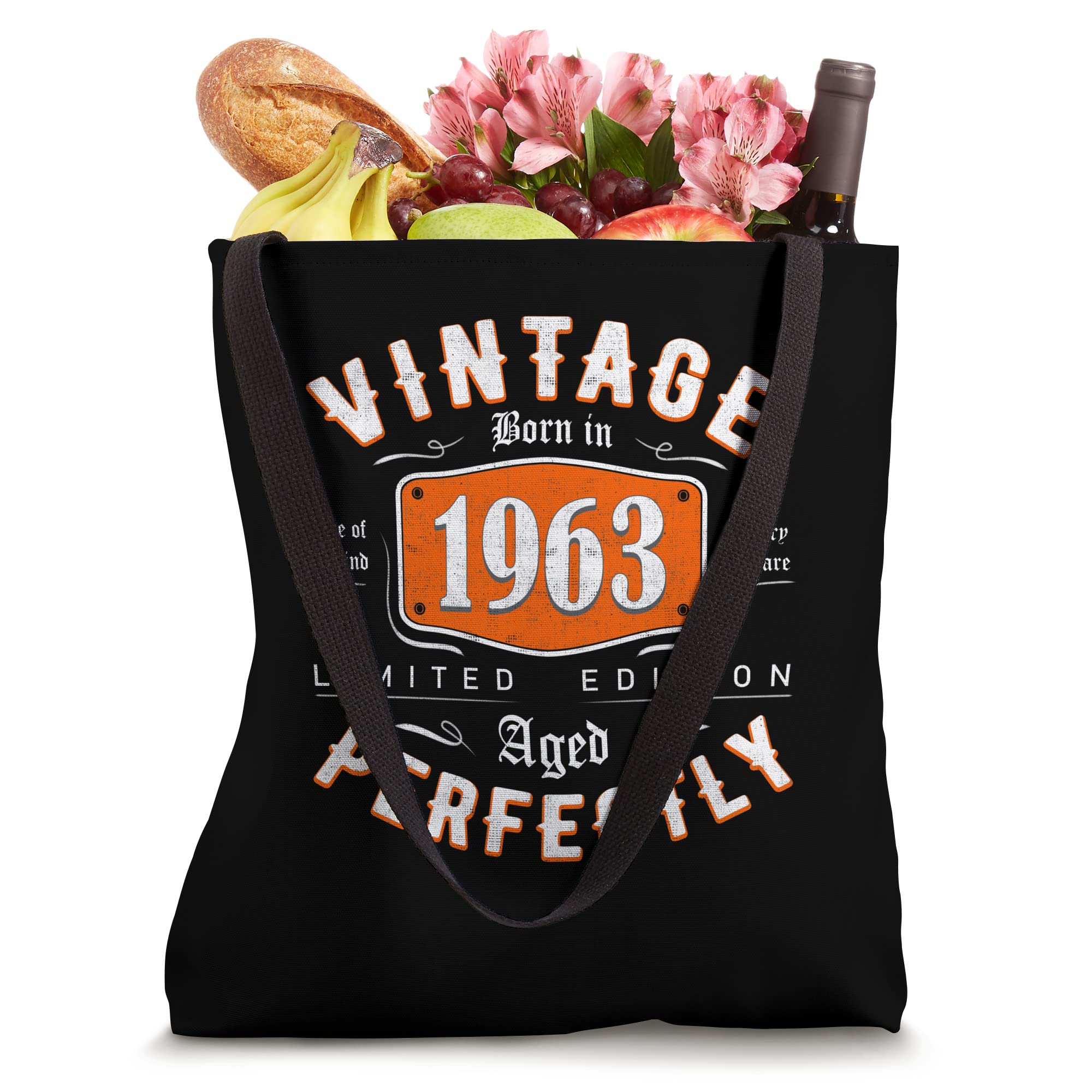 59th Birthday for Men Women 59 year old Tee Vintage 1963 Tote Bag