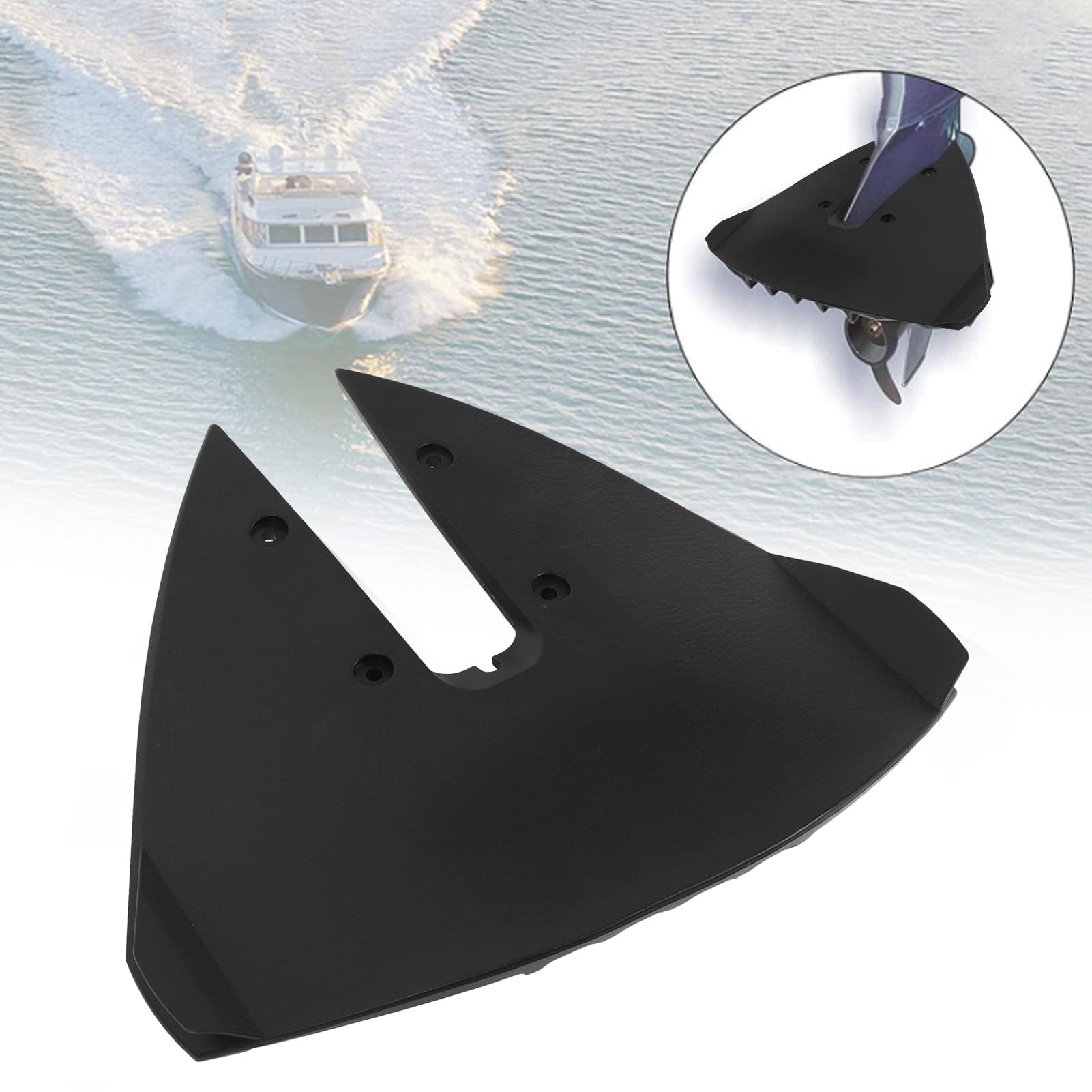 Outboard Outdrive Hydrofoil Stabilizer, Marine Hydrofoil Stabilizer Professional Fin Stabilizer for 15 300hp Outboard Engine Boat