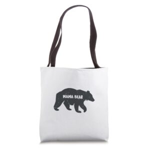 life is really good mama bear vintage retro mothers day tote bag