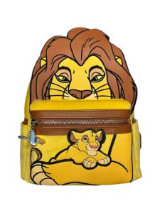 mufasa and simba cosplay womens double strap shoulder bag purse