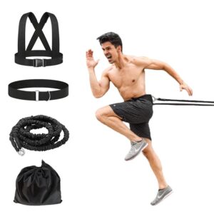 oyindiz resistance explosive training rope force acceleration speed cord improve power, agility, strength track and field equipment football multi-directional training equipment …