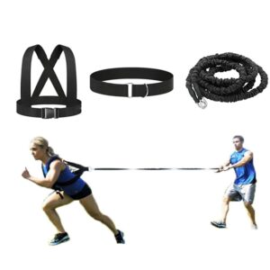 OYINDIZ Resistance Explosive Training Rope Force Acceleration Speed Cord Improve Power, Agility, Strength Track and Field Equipment Football Multi-Directional Training Equipment …