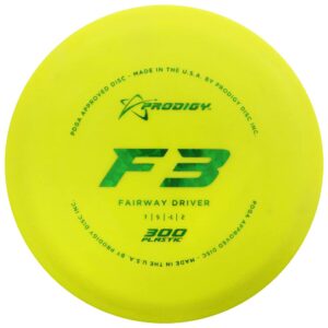 prodigy disc 300 series f3 fairway driver golf disc [colors wil vary] - 150-159g