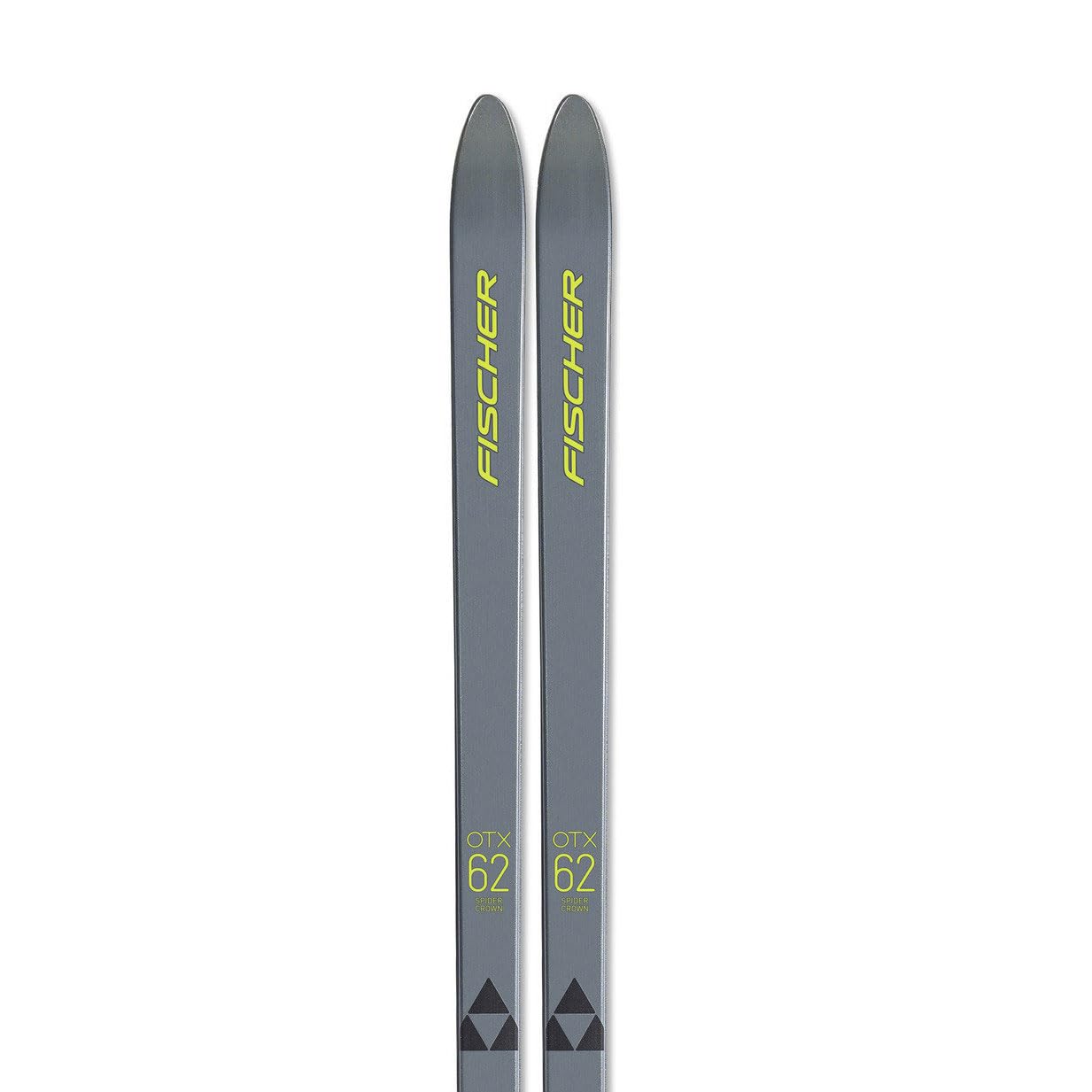 FISCHER Adult Spider 62 Crown Xtralite Adventure Lightweight Steel-Edge Nordic Skis Without Bindings, 179