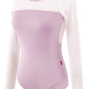 Daydance Light Purple Leotards for Women Ballet, Dance, Gymnastics