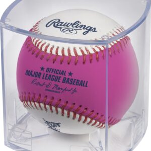 Rawlings 2022 MLB All-Star Game Official Pink Home Run Derby Moneyball Baseball in Cube - Los Angeles, CA.