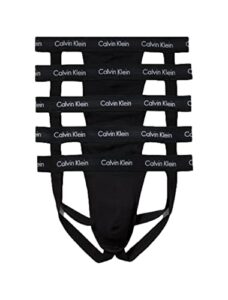 calvin klein men's cotton stretch 5-pack jock strap