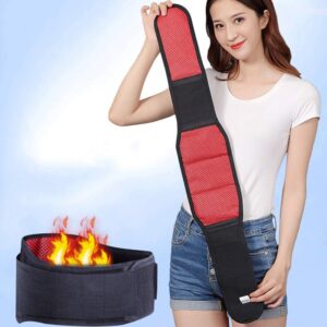 YZSHOUSE Lumbar Brace-Lower Back Support Belt,Adjustable Self-Heating Magnetic Therapy Belt for Pain Relief and Injury for Men Women (Size : L/Large)