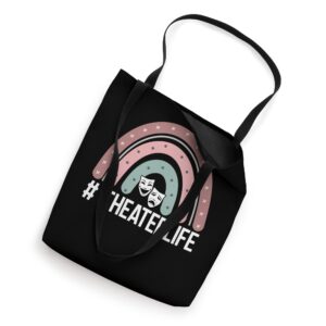 Funny Theatre Life Design Theatre Lovers Costume Theatre Tote Bag