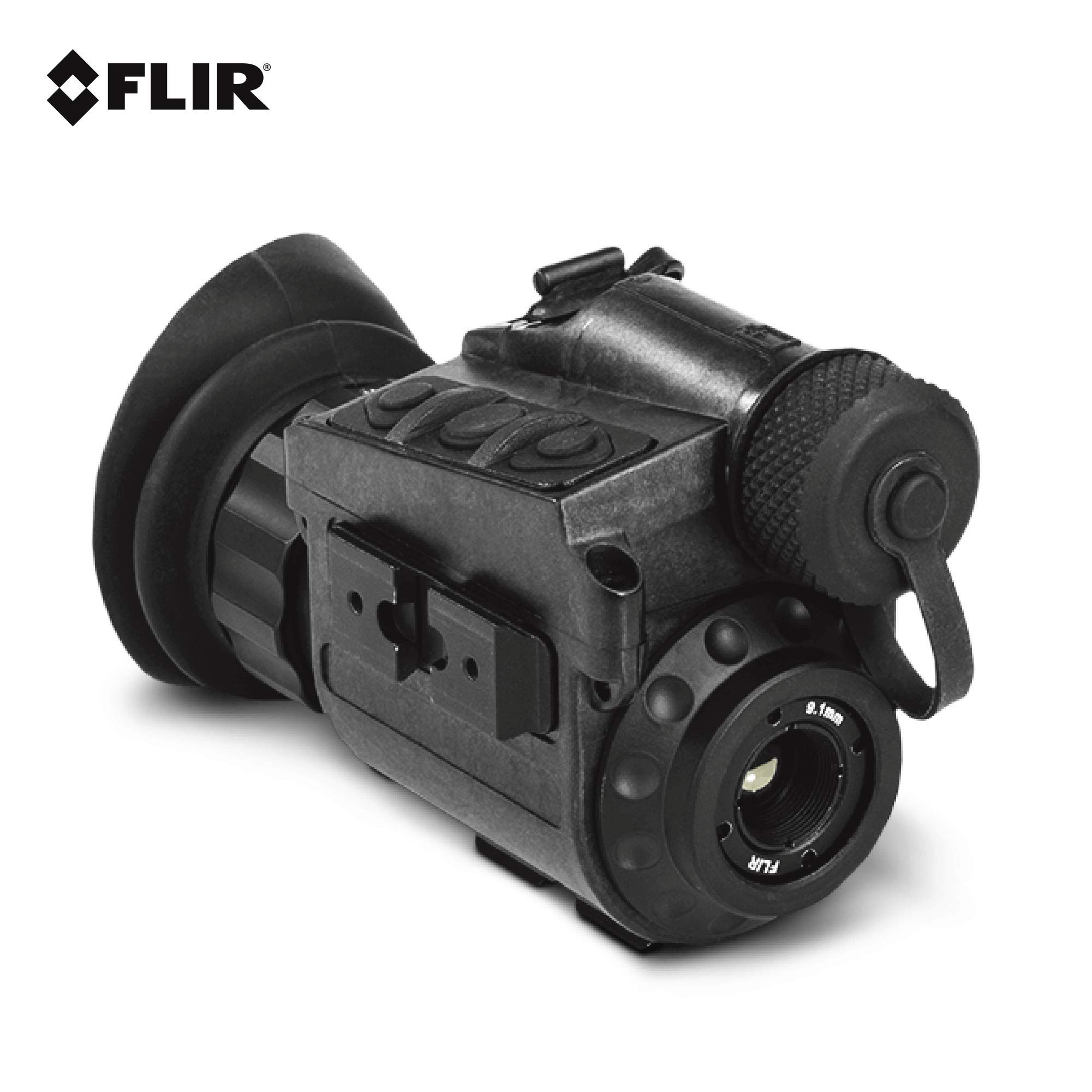 FLIR Breach PTQ136 Multi-Purpose Thermal Imaging Monocular + SureFire SF12-BB Boxed Batteries, (12 Pack)