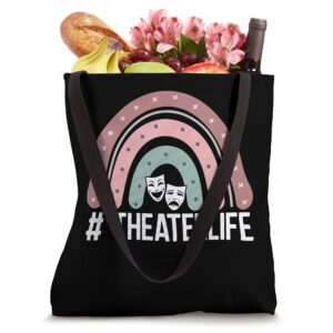 Funny Theatre Life Design Theatre Lovers Costume Theatre Tote Bag