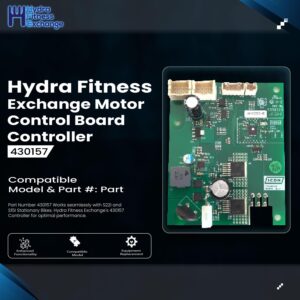 Hydra Fitness Exchange Motor Control Board Controller Easy Installation 430157 Works with S22I S15I Stationary Bike