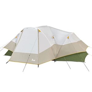 slumberjack aspen grove 8 person hybrid dome family camping tent