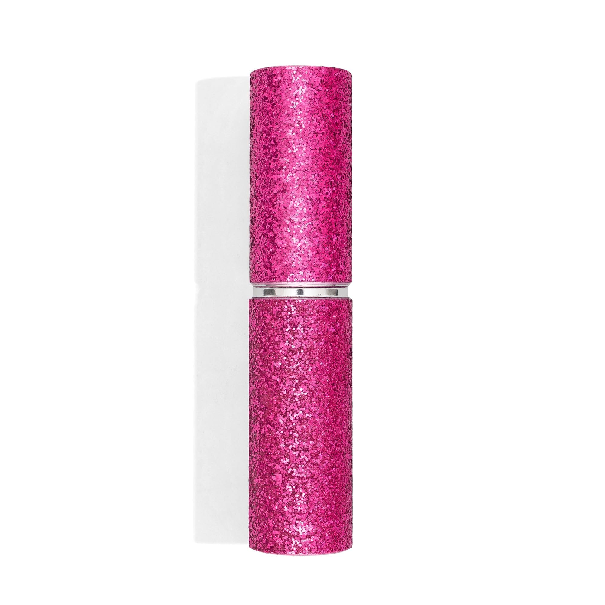 BLINGSTING Mini Lipstick Stun Gun for Women Self Defense with Flashlight & USB Rechargeable Battery, Pink