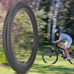 20" 26" Bike Tires 20 x 2.125 26 x 2.1 inch Folding Bike Tires for Mountain Bike Beach Cruiser Bike City Urban Bicycles (20 X 2.125 Single)