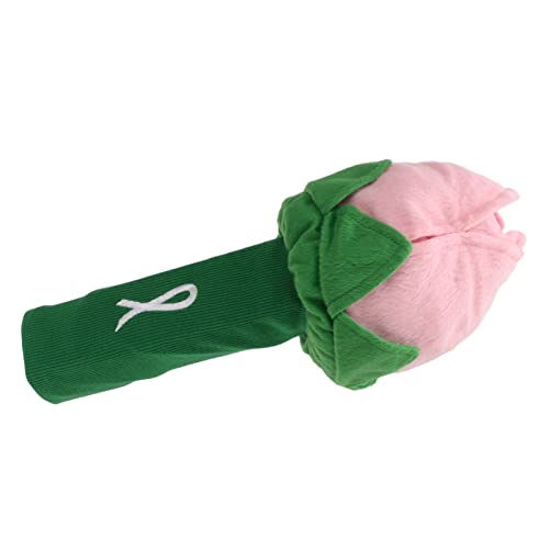 Headcover, Rose Head Cover Plush Flower Headcover Home Decoration for Course