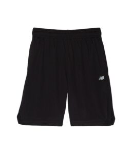 new balance boy's performance honeycomb mesh shorts (big kids) black lg (14-16 big kid)