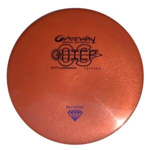 gateway disc sports diamond chief os putter golf disc [colors may vary] - 173-176g