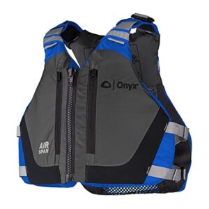 Onyx Air Span Breeze Life Jacket, Blue, XS/SM