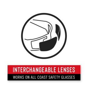 Coast SGL400 Bifocal Replacement Lenses +1.5