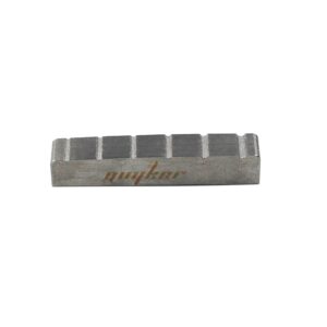 Guyker 42mm Guitar Titanium Alloy Nut - Pre-Slotted Nuts Replacement Part for LP Electric Guitar