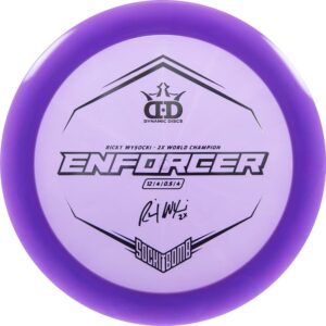 dynamic discs limited edition ricky wysocki sockibomb lucid enforcer distance driver golf disc [colors may vary] - 173-176g