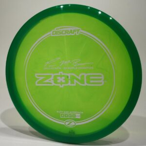 Discraft Zone (Z-Line) 5X Paul McBeth Putter & Approach Golf Disc, Pick Weight/Color [Stamp & Exact Color May Vary] Red 173-174 Grams