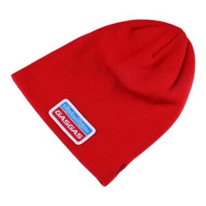 troy lee designs gasgas team racing stock beanie (one size, red)