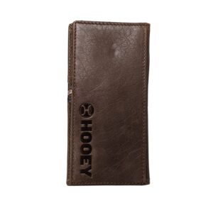 HOOEY Leather Men’s Western Rodeo Wallet (Hands Up - Nomad Print)