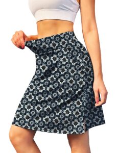 coorun women tennis skort skirt for running golf workout sports with short and pockets