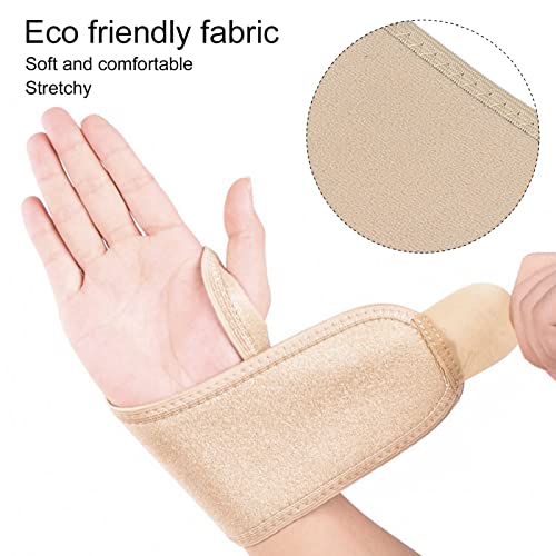 Wrist Brace, Multipurpose Faux OK Cloth Comfortable Wrist Strap Injury Prevention for Carpal Tunnel Arthritis