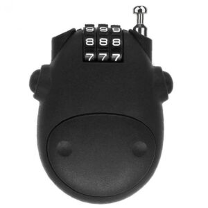 froiny retractable cable lock mini lock number padlock luggage locks with cable for suitcases bike snowboard stroller