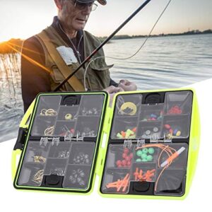 WESE Sea Fishing Tool Set, Plastic Lightweight Fishing Tackle Box Reasonable Distribution Structure for Outdoor Activities