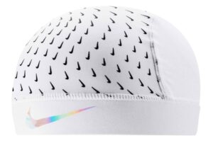 nike cooling skull cap - white - unisex