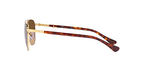 Persol PO2494S Square Sunglasses, Gold/Brown Gradient Polarized, 53 mm