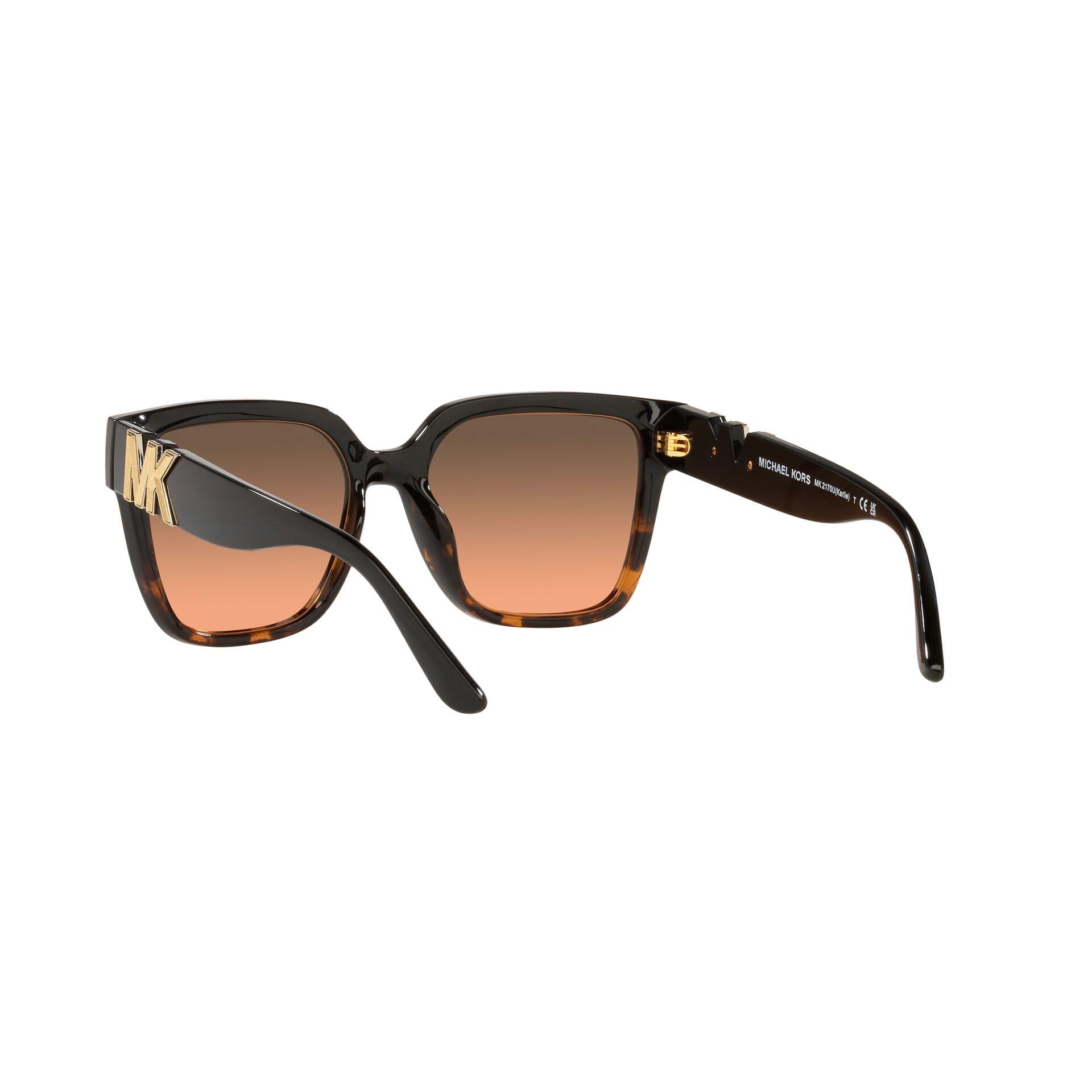 Michael Kors KARLIE MK 2170U Dark Tortoise/Brown Shaded 54/17/140 women Sunglasses