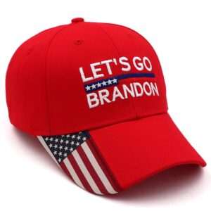 let's go brandon hat funny fjb joe biden adjustable baseball cap lets go bandon hat gifts for men women