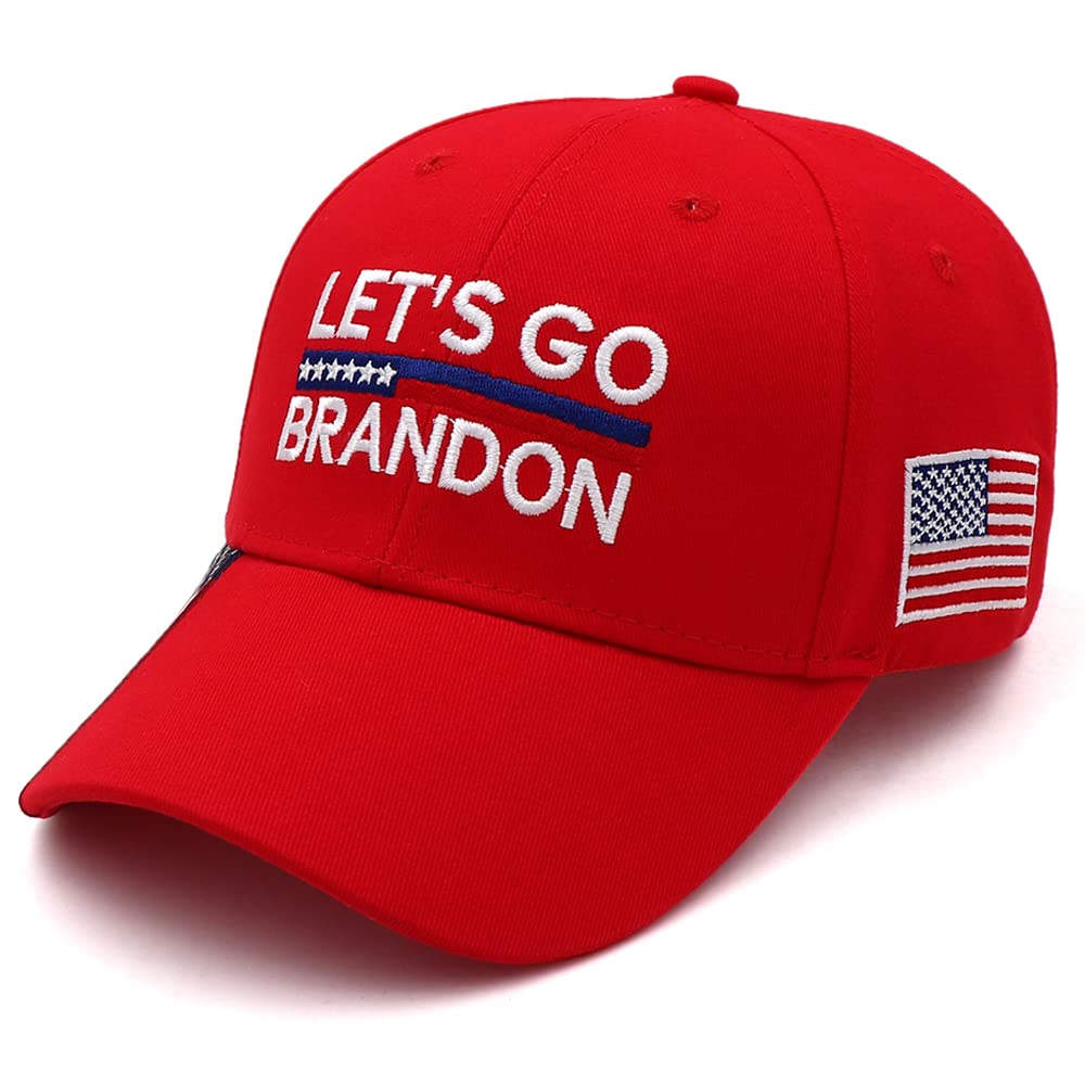 Let's Go Brandon Hat Funny FJB Joe Biden Adjustable Baseball Cap Lets Go Bandon Hat Gifts for Men Women