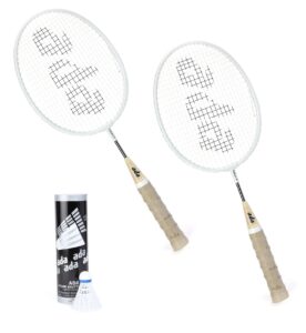 ada sports 2 racket badminton set (71 smack mini - 20")