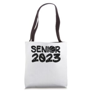 class of 2023 basketball senior tote bag