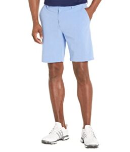 adidas men's crosshatch golf shorts, blue fusion, 36