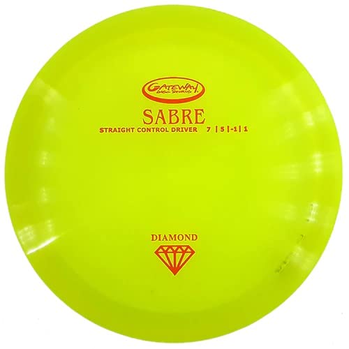 Gateway Disc Sports Diamond Sabre Fairway Driver Golf Disc [Colors Will Vary] - 165-169g