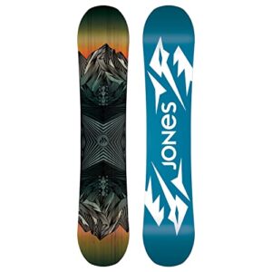 jones snowboards prodigy youth snowboard, directional twin, 125cm