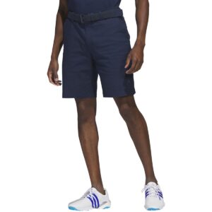 adidas golf men's go-to 9-inch golf short, collegiate navy, 35"