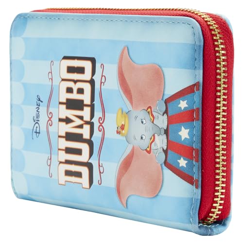 LOUNGEFLY DISNEY DUMBO BOOK SERIES ZIP AROUND WALLET