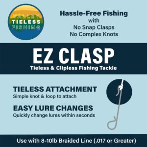 Valley Tieless Fishing EZ Clasp, Quick Lure Change Device, Part of EZ Accessories Kit