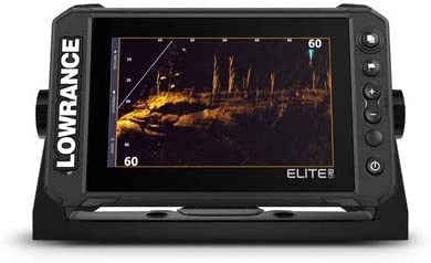 GPS City Lowrance Elite FS 7 Fish Finder with Active Imaging 3-in-1 Transducer, Preloaded C-MAP Contour+ Charts & Protective Cover Bundle (000-15688-001)